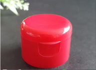 Red Bottle Flip Cap Durable Body / Natural Color Dispensing Caps For Liquid Containers